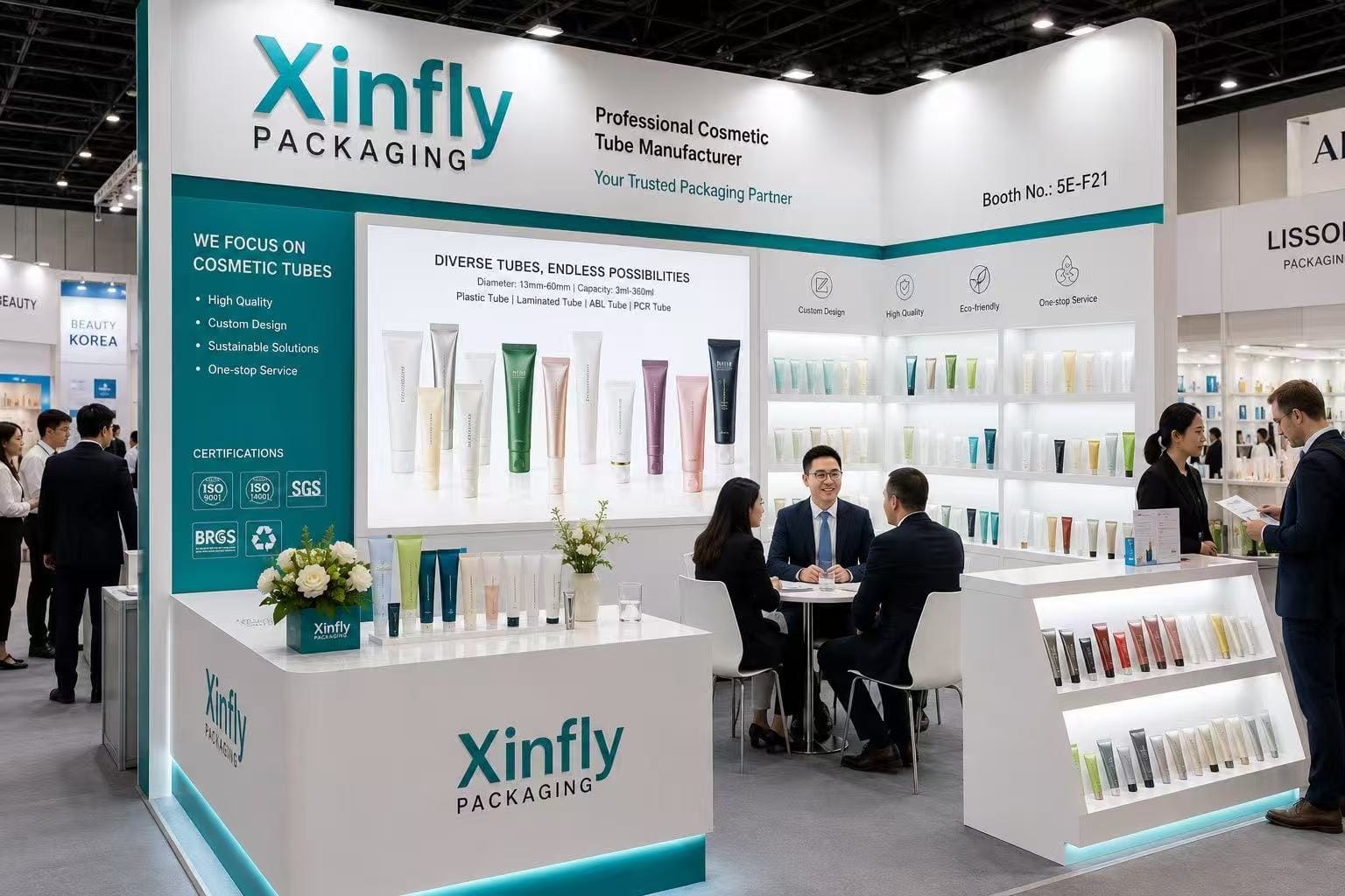 Custom Cosmetic Tube Manufacturer | Xinfly Packaging