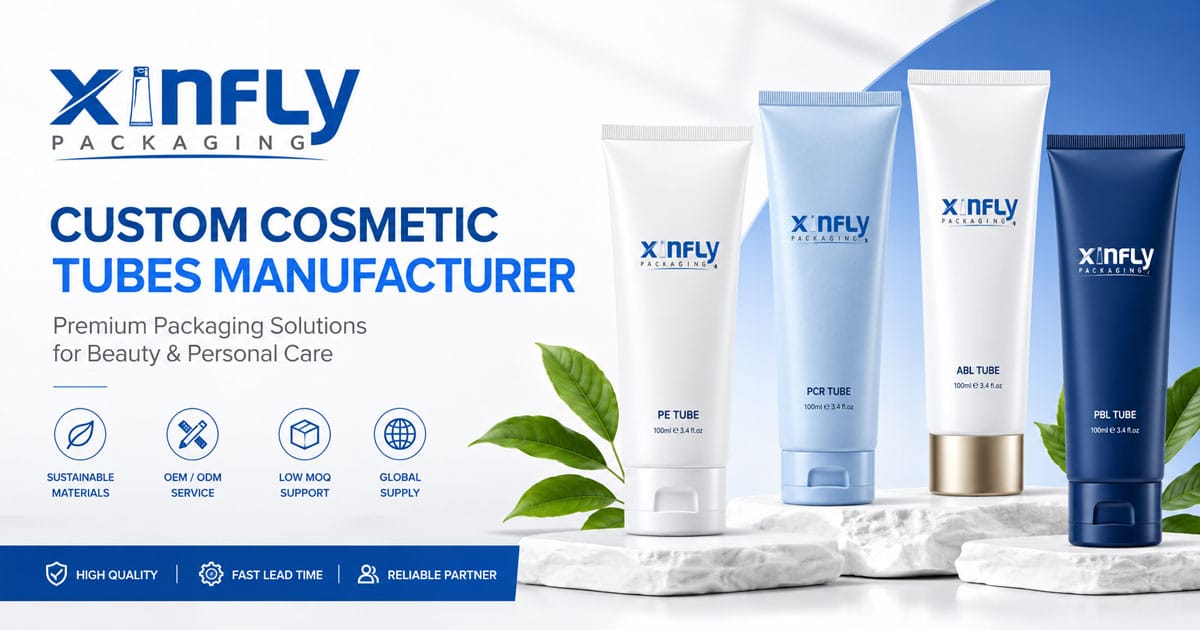 Custom Cosmetic Tube Manufacturer | Xinfly Packaging